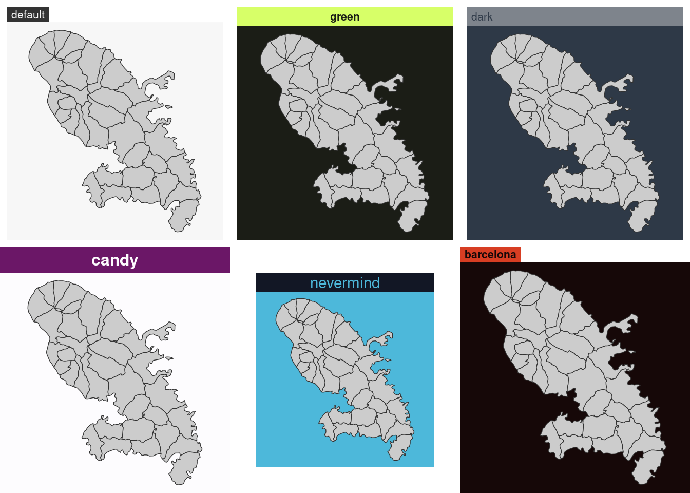 Thematic Maps with R