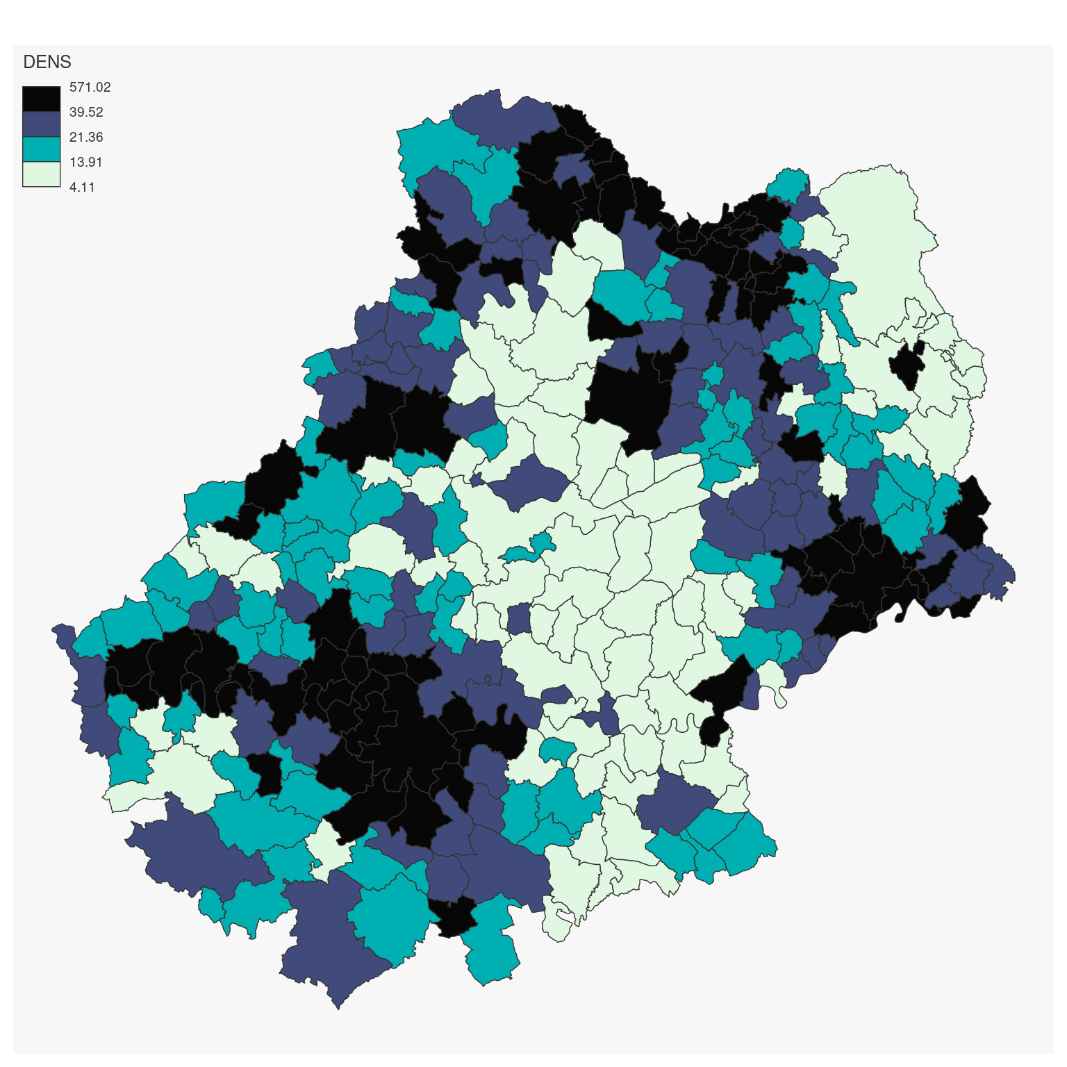 Mapping with R - 2 Map types